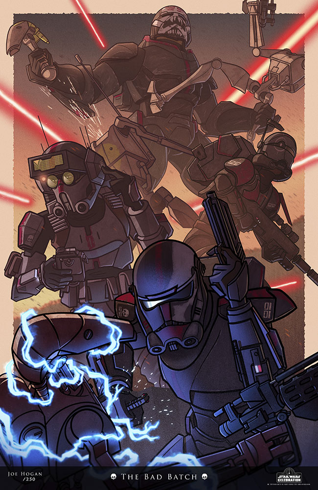 The Bad Batch Star Wars Celebration 2020 Print By Joehoganart On Deviantart