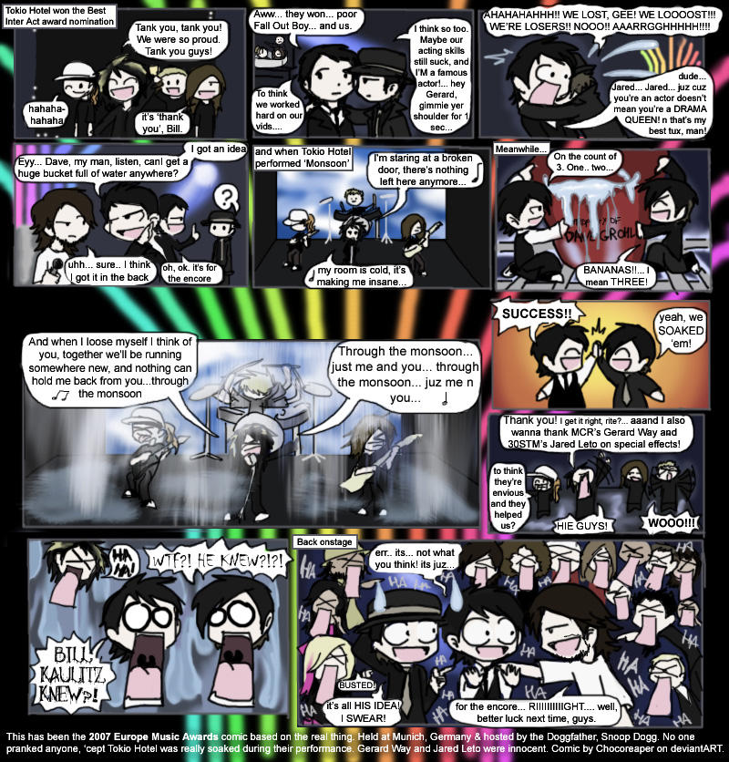 2007 EMA: the comic by Chocoreaper on DeviantArt