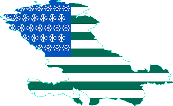 United States Of Siberia Flag Map 50 By Catalinvizireanu On Deviantart