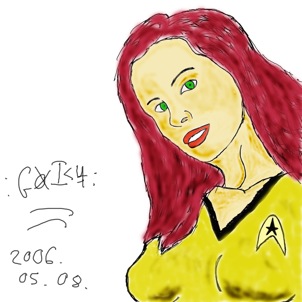 Star Trek girl by davemetlesits on DeviantArt