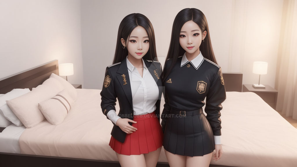 Korean Twins Artlike By Tobbelobb On Deviantart