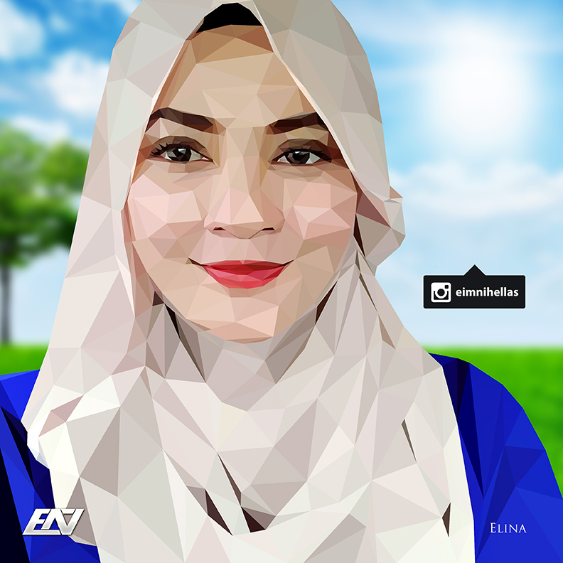 Low Polygon Portrait - Elina by mietony on DeviantArt Low Polygon Portrait - Elina by mietony on DeviantArt