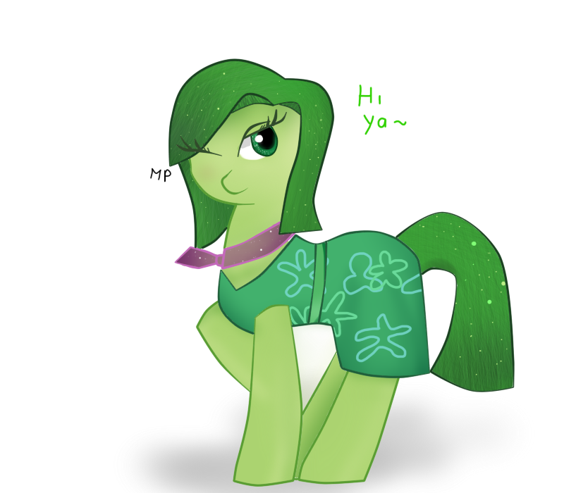 Disgust Inside Out By Celeslun03 On Deviantart