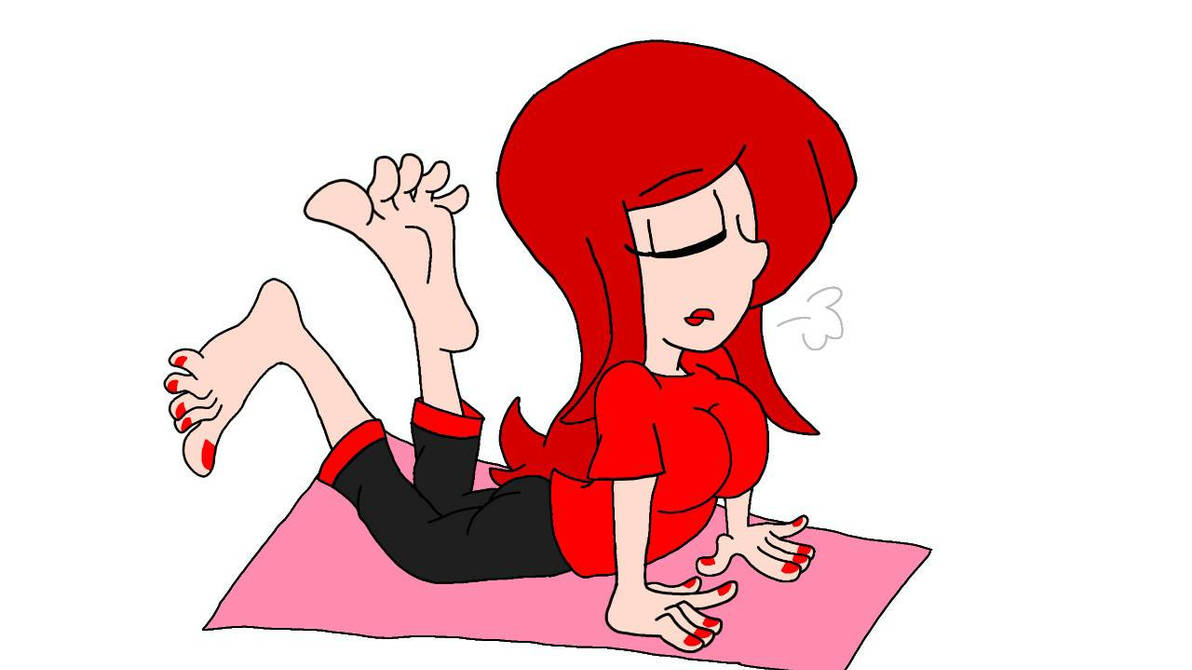 Parasoul Doing Yoga By Thesenpaiartist026 On Deviantart