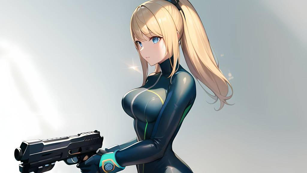 Anime Zero Suit Samus Black Suit By Thesenpaiartist026 On Deviantart