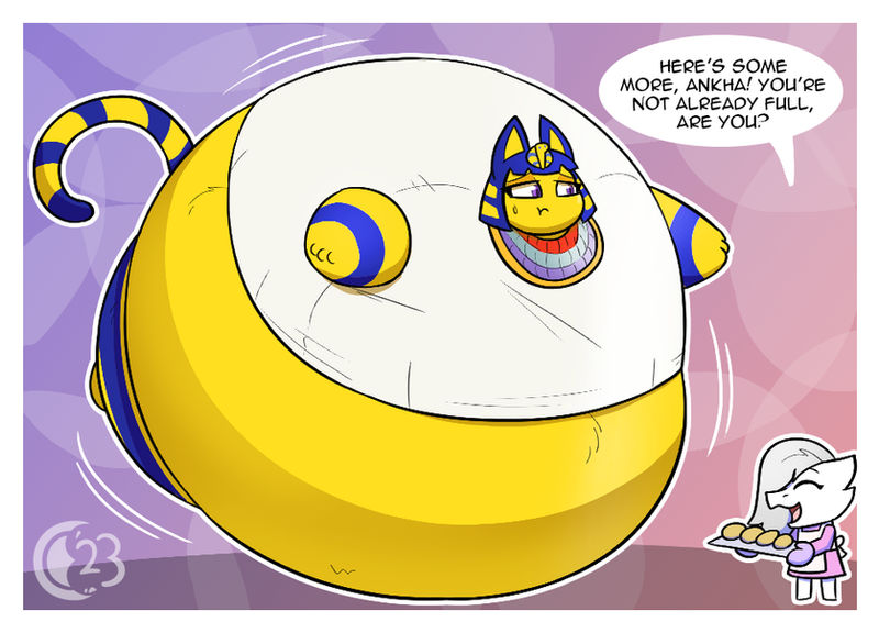 Ample Ankha By Chocend On Deviantart