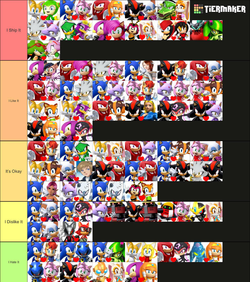Sonic Ships Tier List Updated By MoxieTheQueen On DeviantArt sonic-ships-tier-list-updated-by-moxiethequeen-on-deviantart