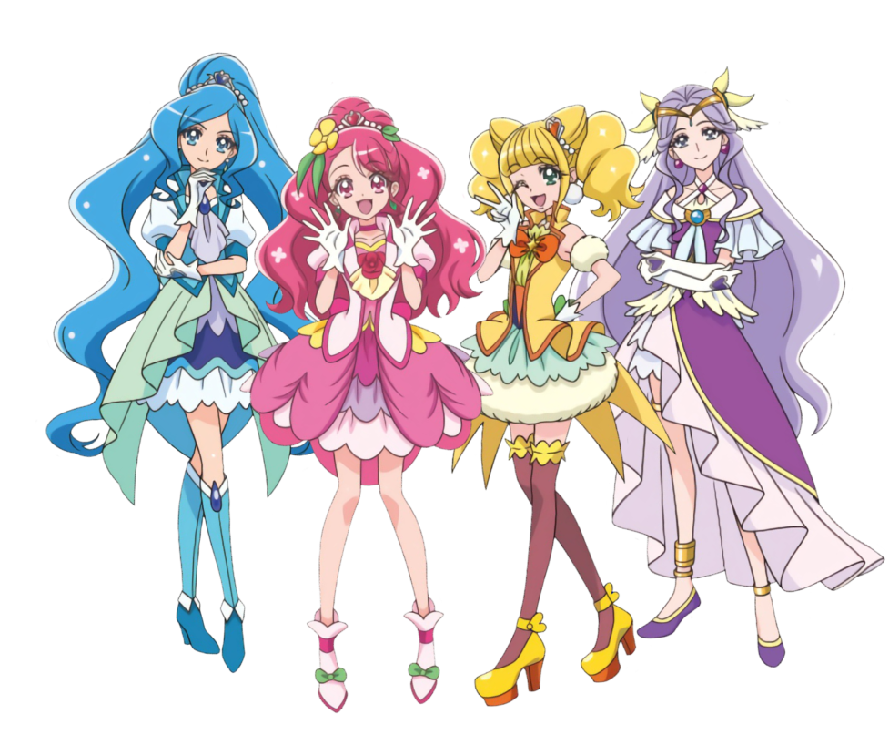 Healin Good Precure Render By Moxiethequeen On Deviantart