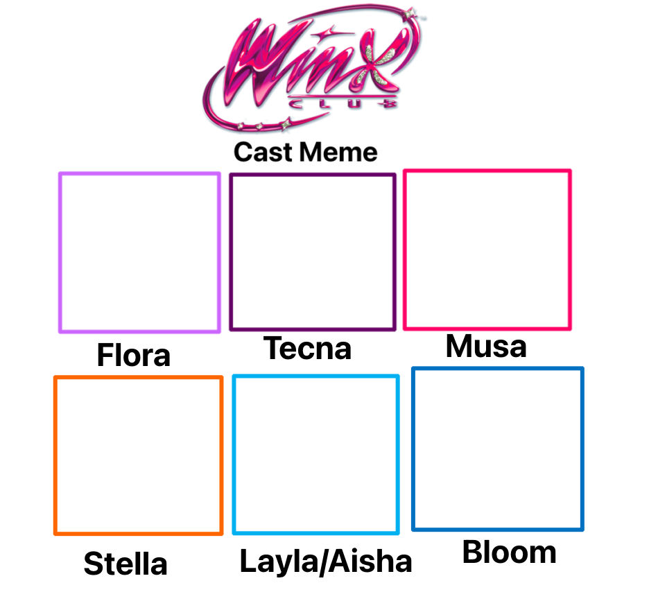 Winx Club Cast Meme By Moxiethequeen On Deviantart