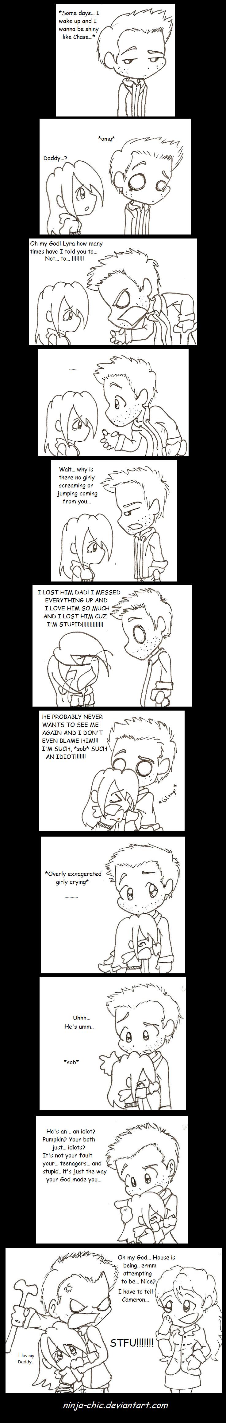 -Comic- Father Daughter Moment by Ninja-Chic on DeviantArt
