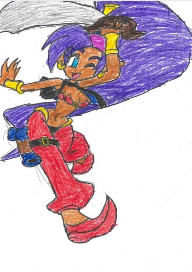 Pirate Curse Shantae 2nd Drawing By D4m0n129 On Deviantart