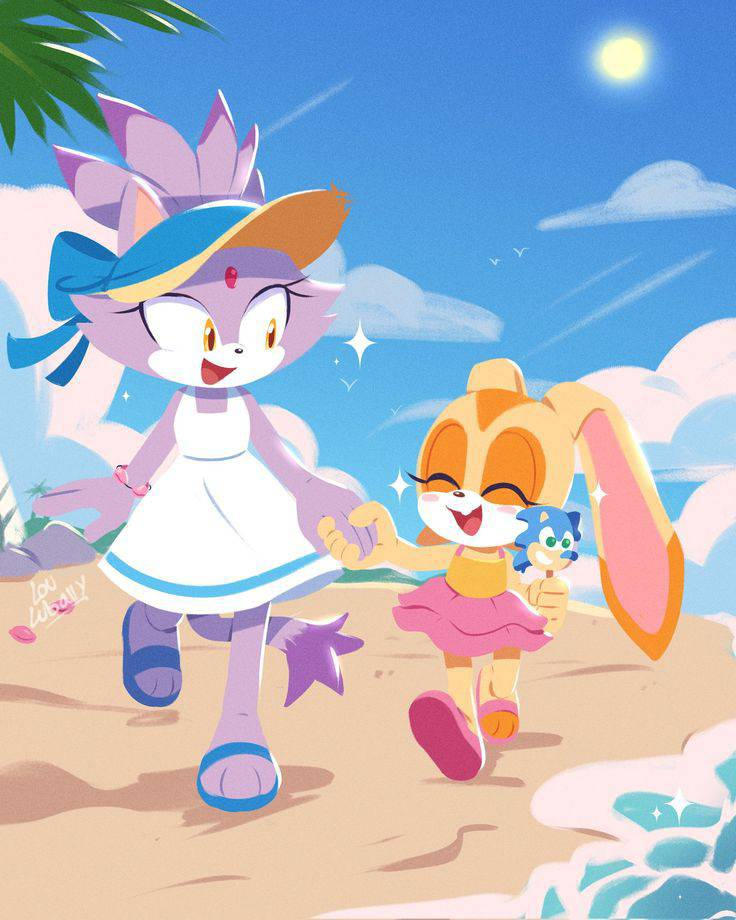 Blaze and Cream by RoaMikellina on DeviantArt Blaze and Cream by RoaMikellina on DeviantArt