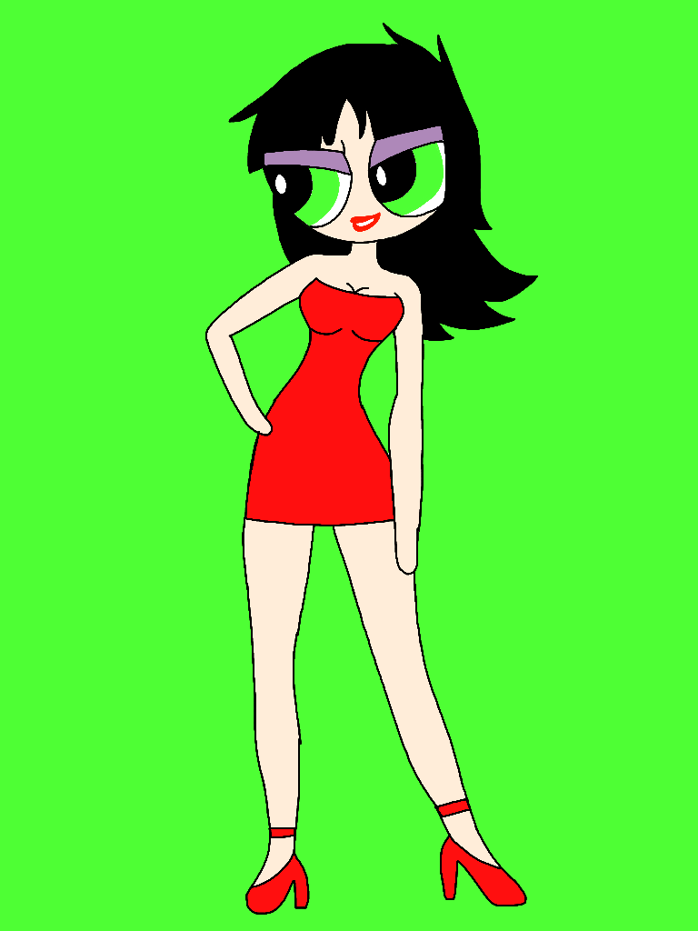 Teen Buttercup In A Red Dress 2 By Crawfordjenny On Deviantart