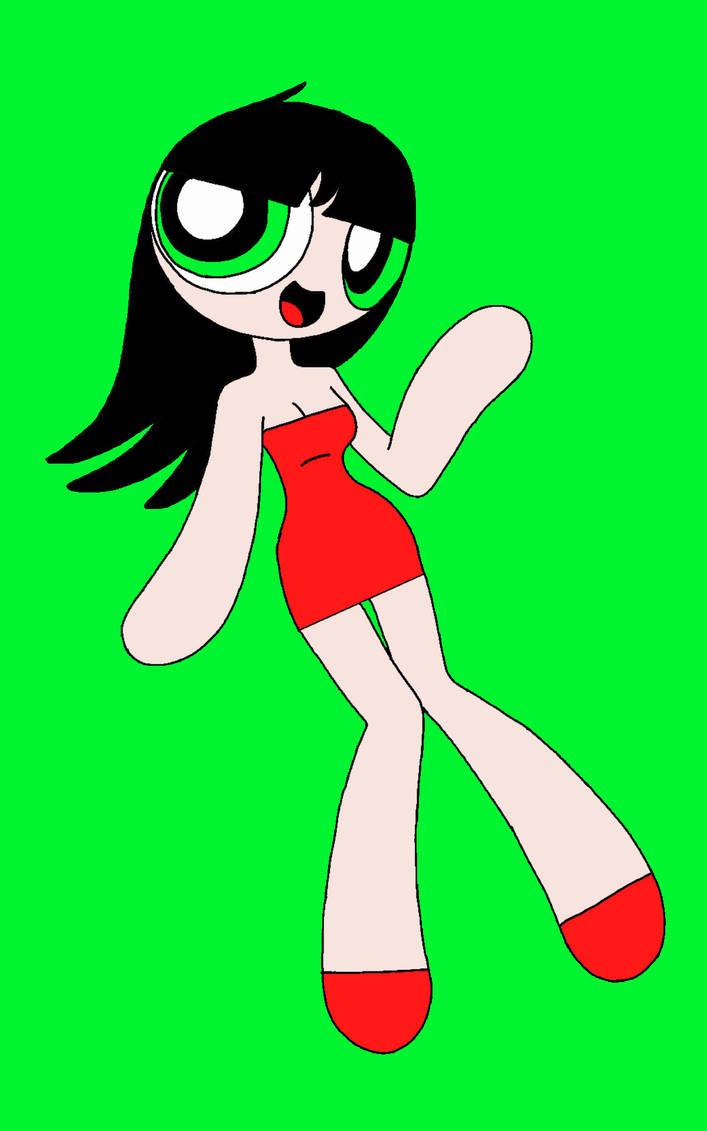 Ppg Teen Buttercup In A Red Dress 4 By Crawfordjenny On Deviantart