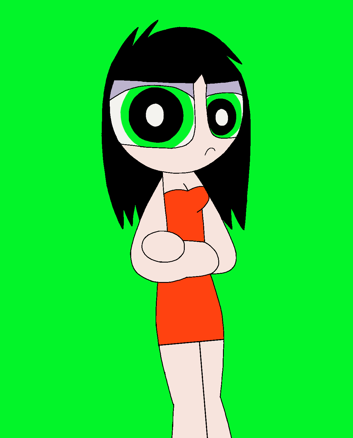 Ppg Teen Buttercup In A Red Dress 11 By Crawfordjenny On Deviantart