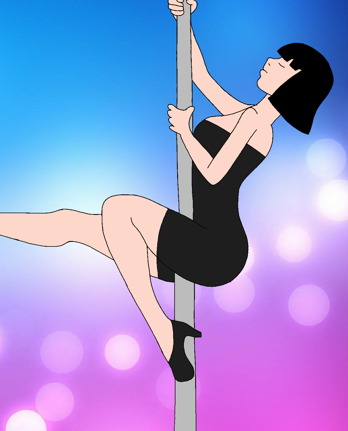 A Music Video Girl Pole Dancing By Crawfordjenny On Deviantart