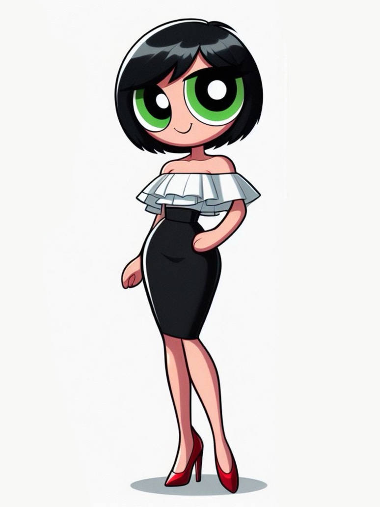 Ppg Buttercup As A Woman V5 By Crawfordjenny On Deviantart