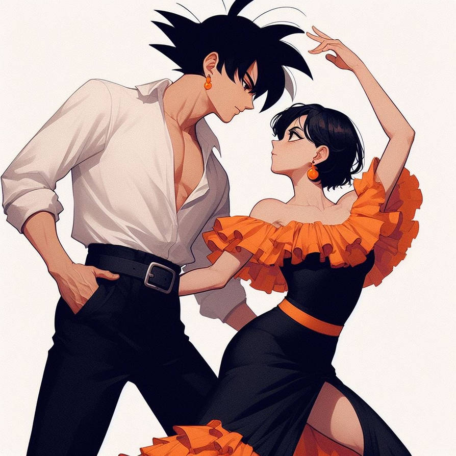 Bardock And Fasha Dance Together V3 By Crawfordjenny On Deviantart