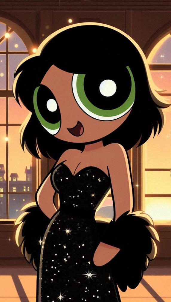 Ppg Teen Buttercup In A Black Sequin Dress 12 By Crawfordjenny On