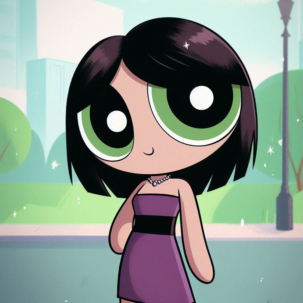 Ppg Buttercup In Her Purple Dress 8 By Crawfordjenny On Deviantart