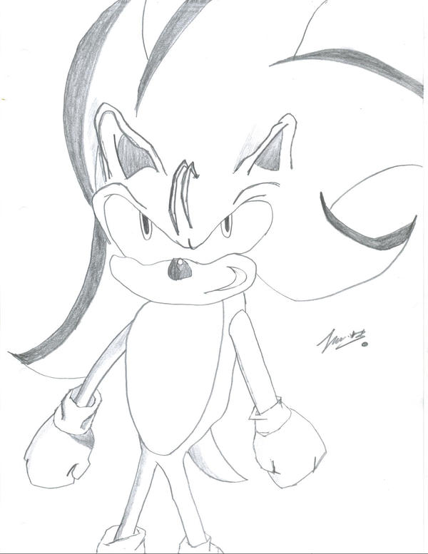 My Depiction Of Evil Sonic By Ichigono1fan On Deviantart