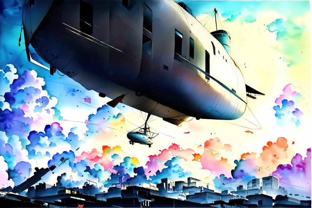 Airship | AI Generated by UMunchkin on DeviantArt Airship | AI Generated by UMunchkin on DeviantArt