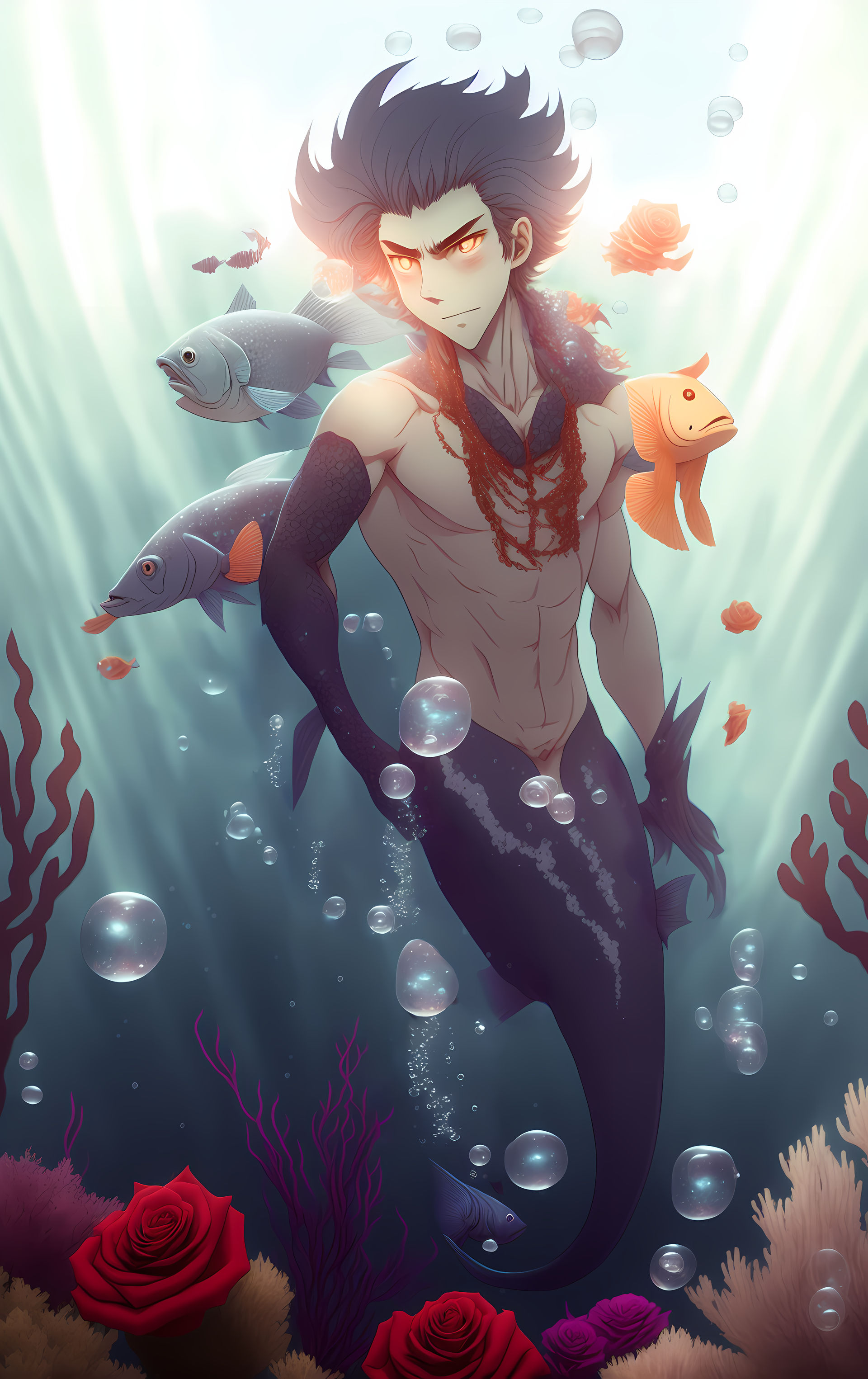 Merman Ai Generated By Umunchkin On Deviantart