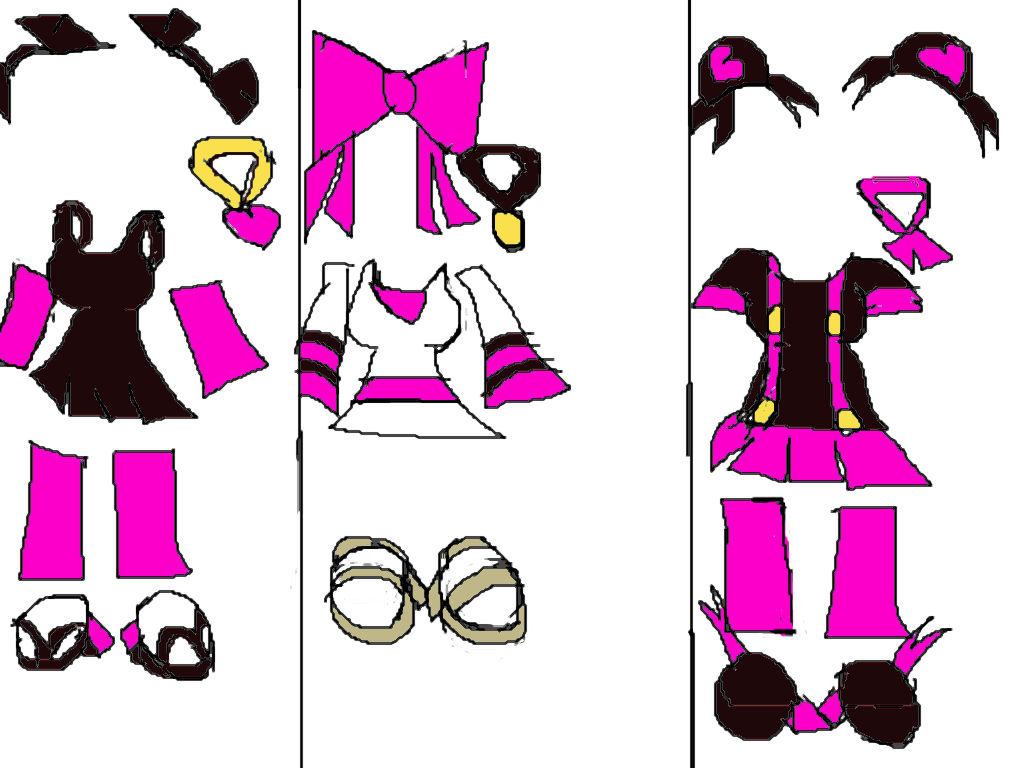 Crystalline's RPG outfits by CyberShadowGrl on DeviantArt