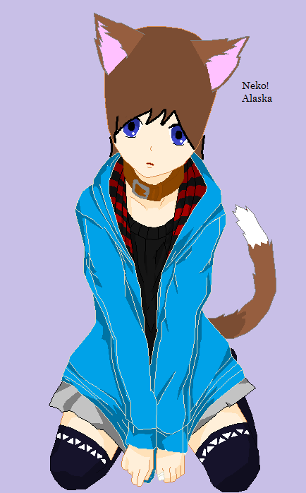 Alaska As A Half Cat Girl By Nightcoregirl101 On Deviantart
