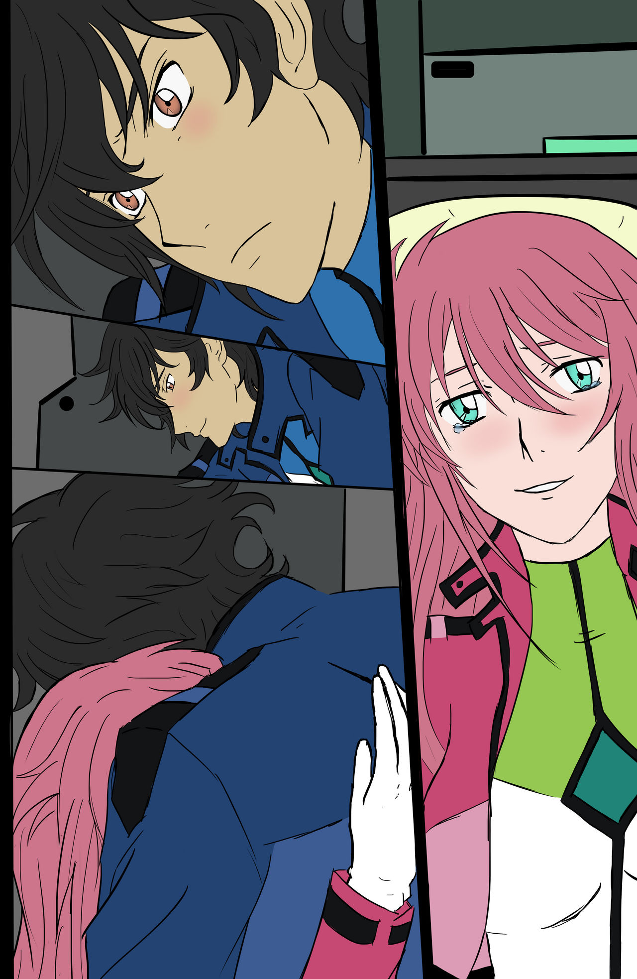Gundam 00 Setsuna X Feldt Manga 2 By Aedhys On Deviantart