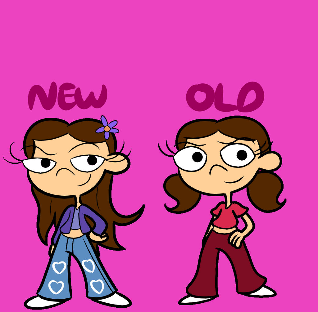 Trinas Old Vs New Design By Thecartoonfanatic On Deviantart