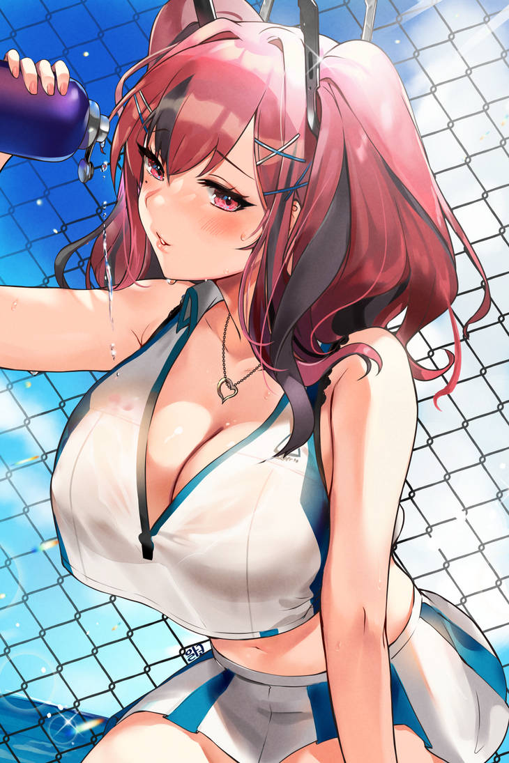 Bremerton Scorching Hot Training Azur Lane By Jadenfroste On Deviantart