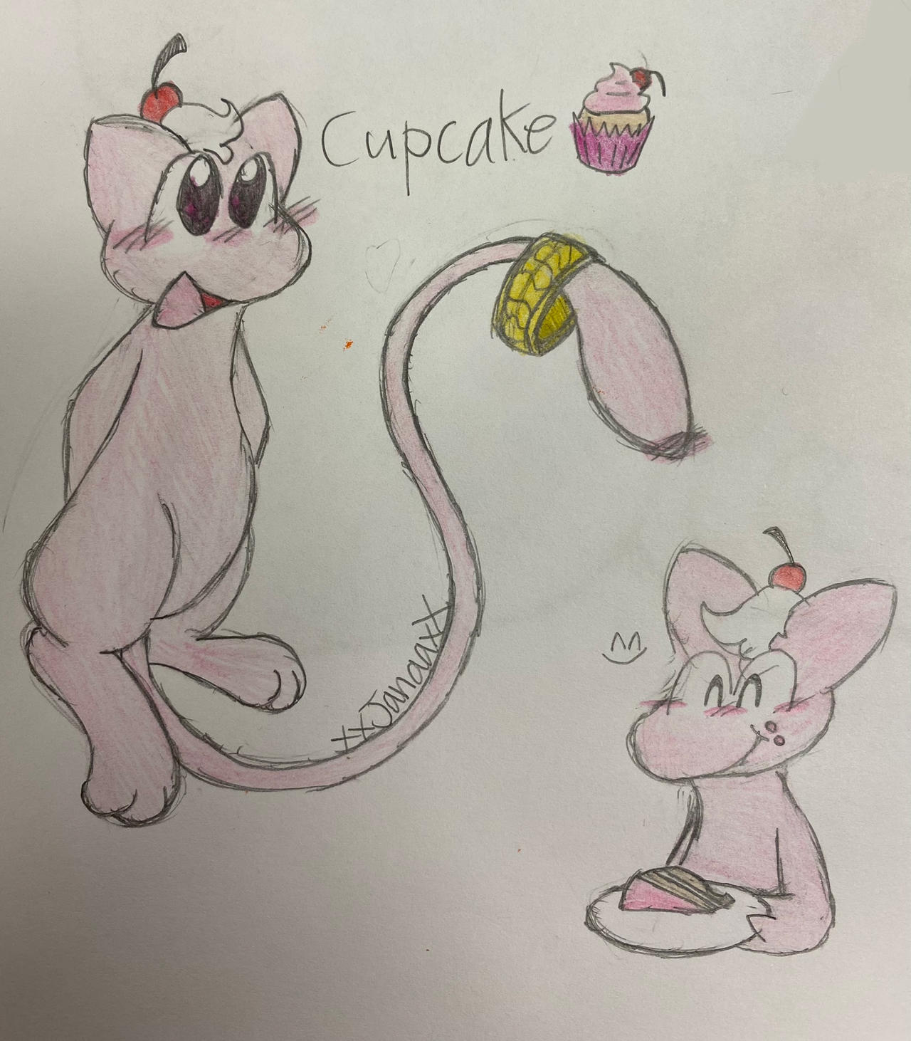 Cupcake The Mew Pmd Char By Xxjanaaxx On Deviantart