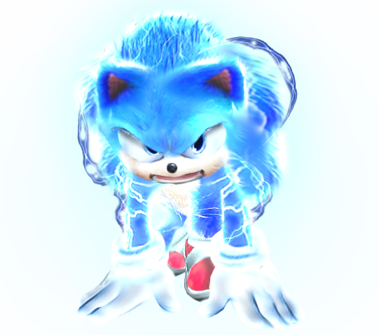 Sonic Movie With His Power By Paulinaolguin On Deviantart