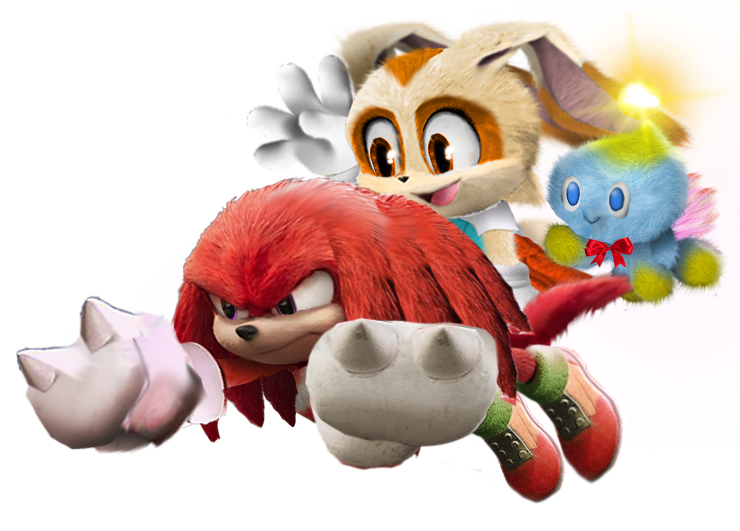Cream And Knuckles Go To Stroll By Paulinaolguin On Deviantart
