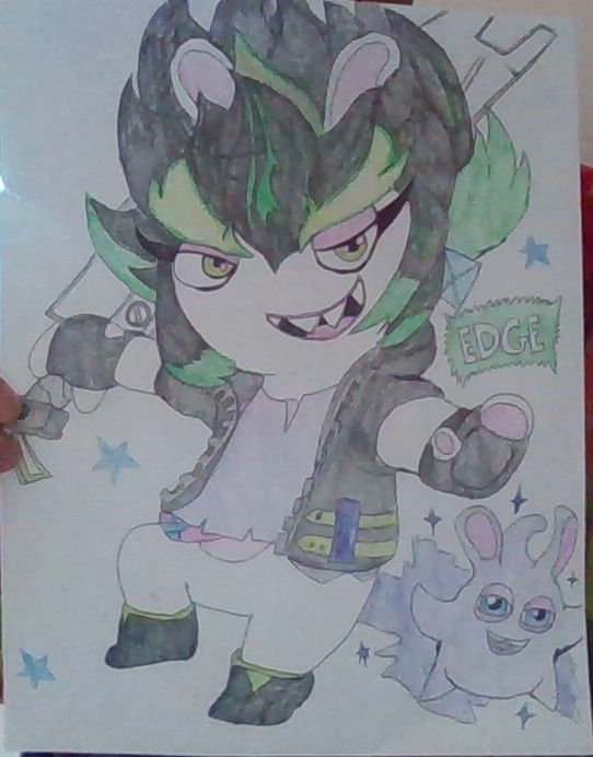 Edge From Mario Rabbids 2 By Dripptide On Deviantart