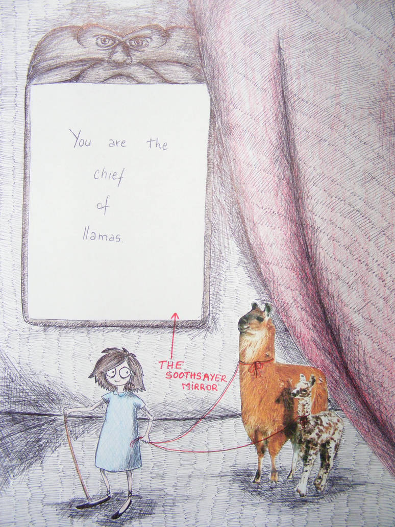 Kate, the chief of llamas by K444te on DeviantArt