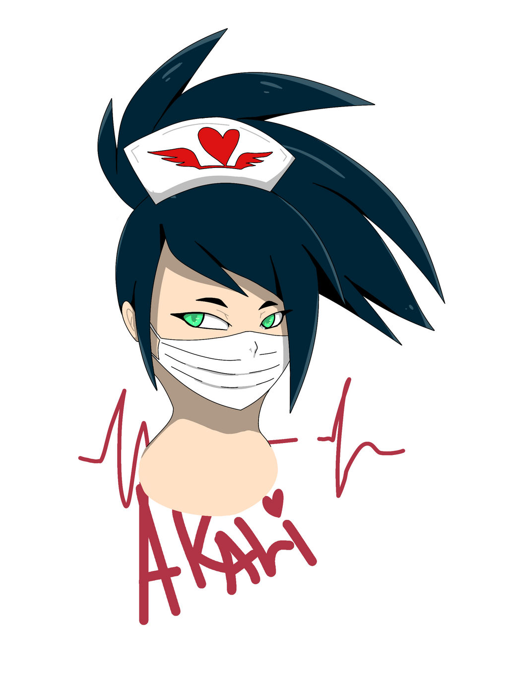 Nurse Akali By Everywhereundnowhere On Deviantart