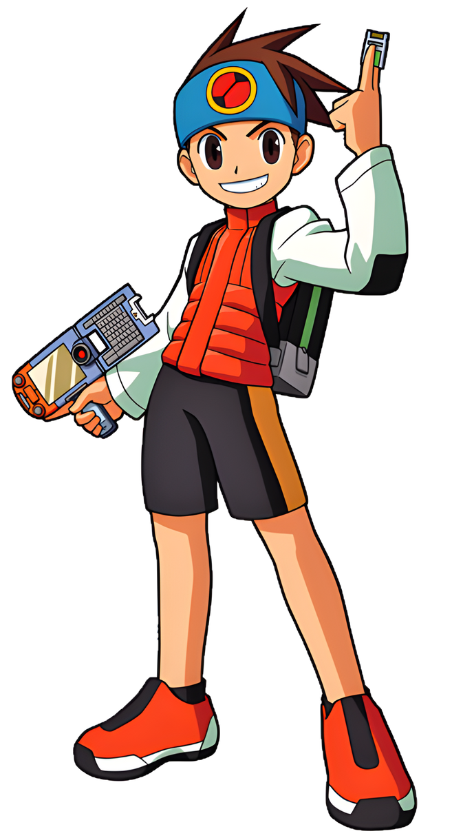 Lan Hikari Png Render Mega Man Battle Network By Marcopolo157 On Deviantart