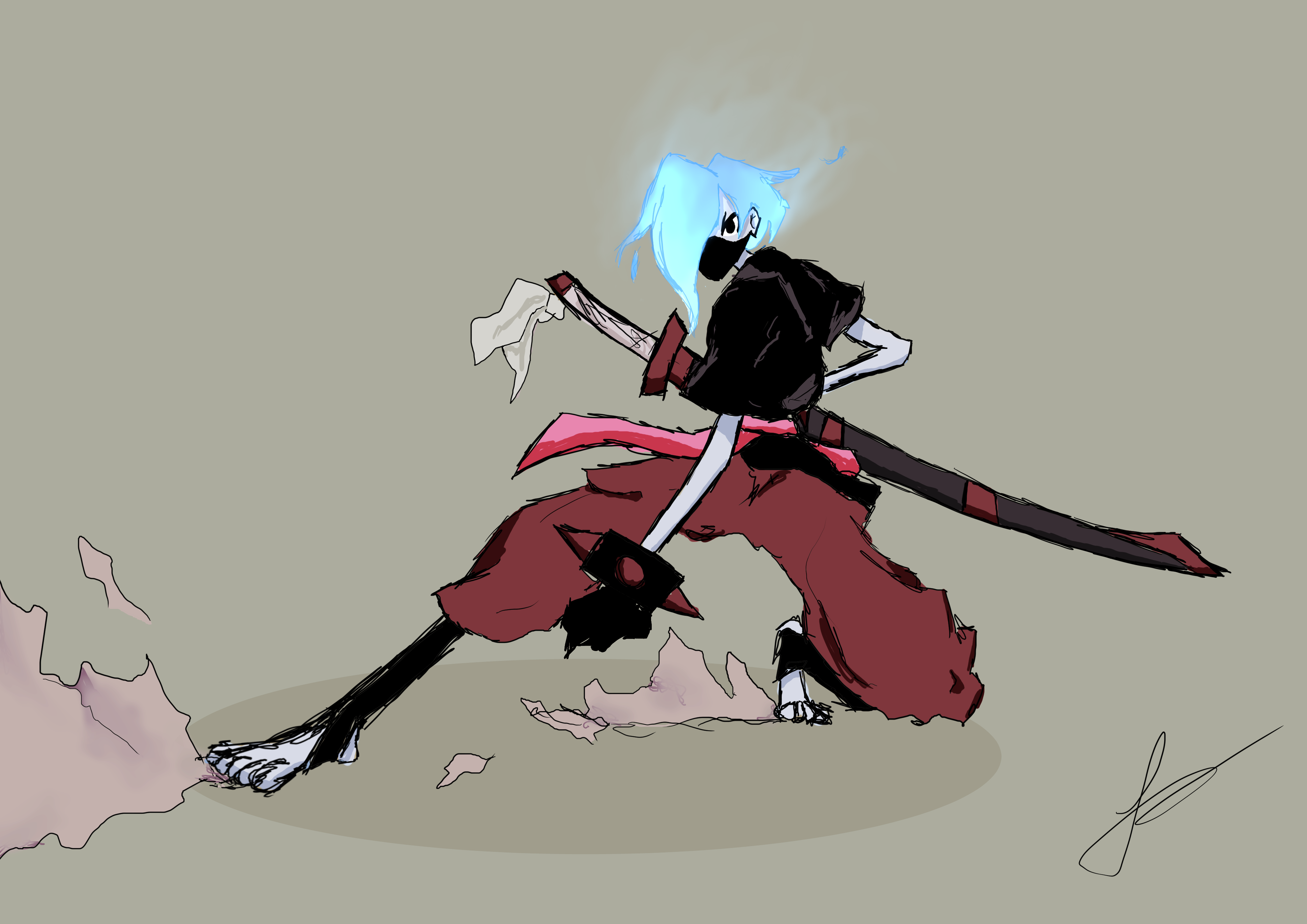 Undead Swordsman by DefinatlyAt on DeviantArt Undead Swordsman by DefinatlyAt on DeviantArt