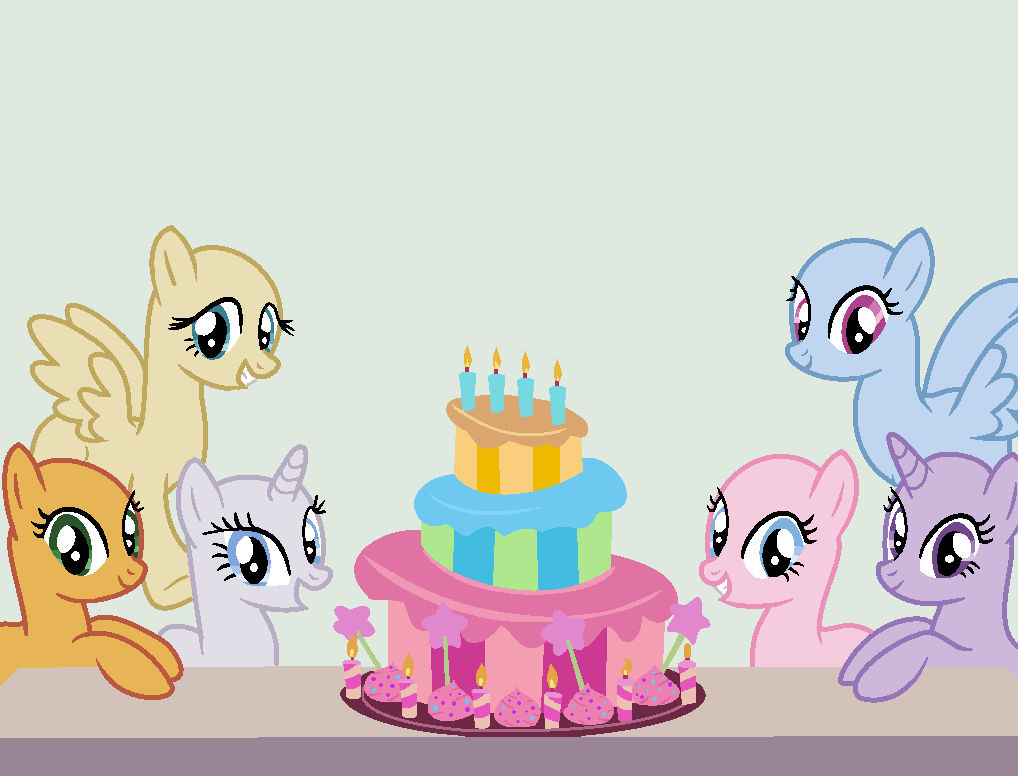 Mlp Base Happy B Day By Rainbowshine Mlp On Deviantart