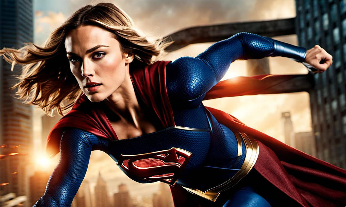 Keira Knightley Supergirl By Musclefan1988 On Deviantart