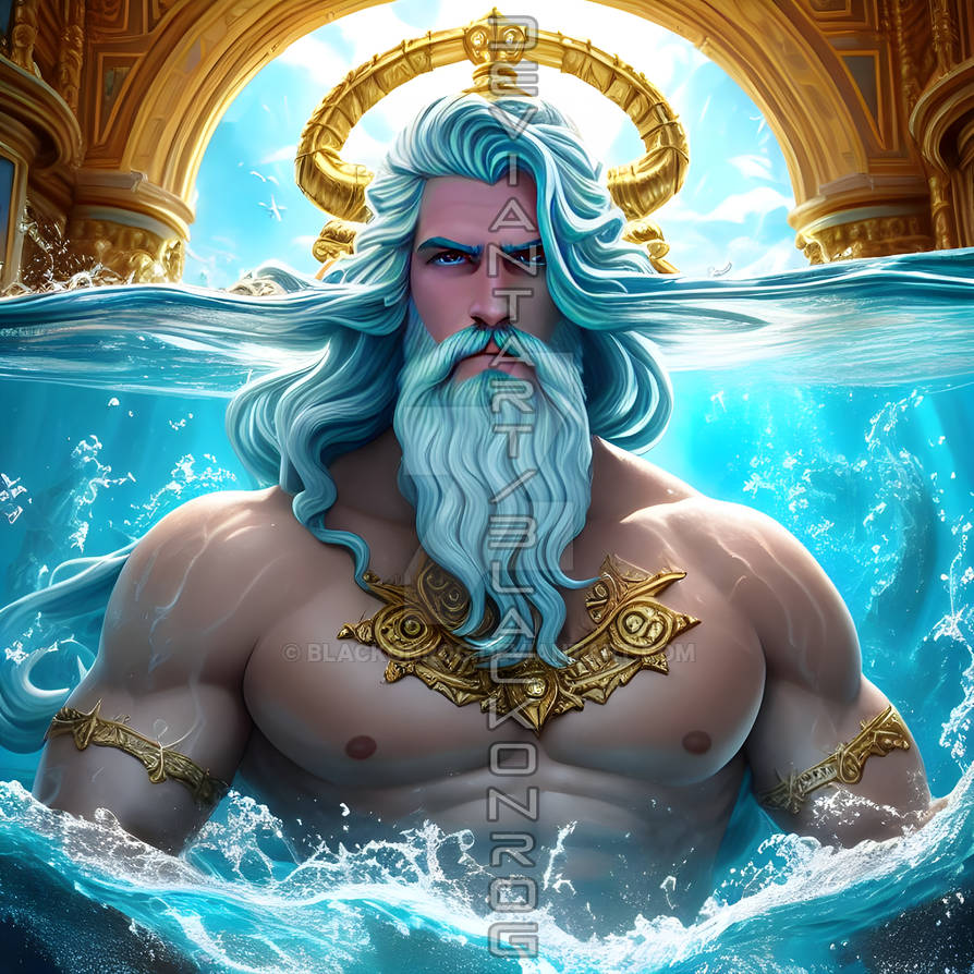 Ariel Fathers King Triton Inspired By Blackonrog On Deviantart