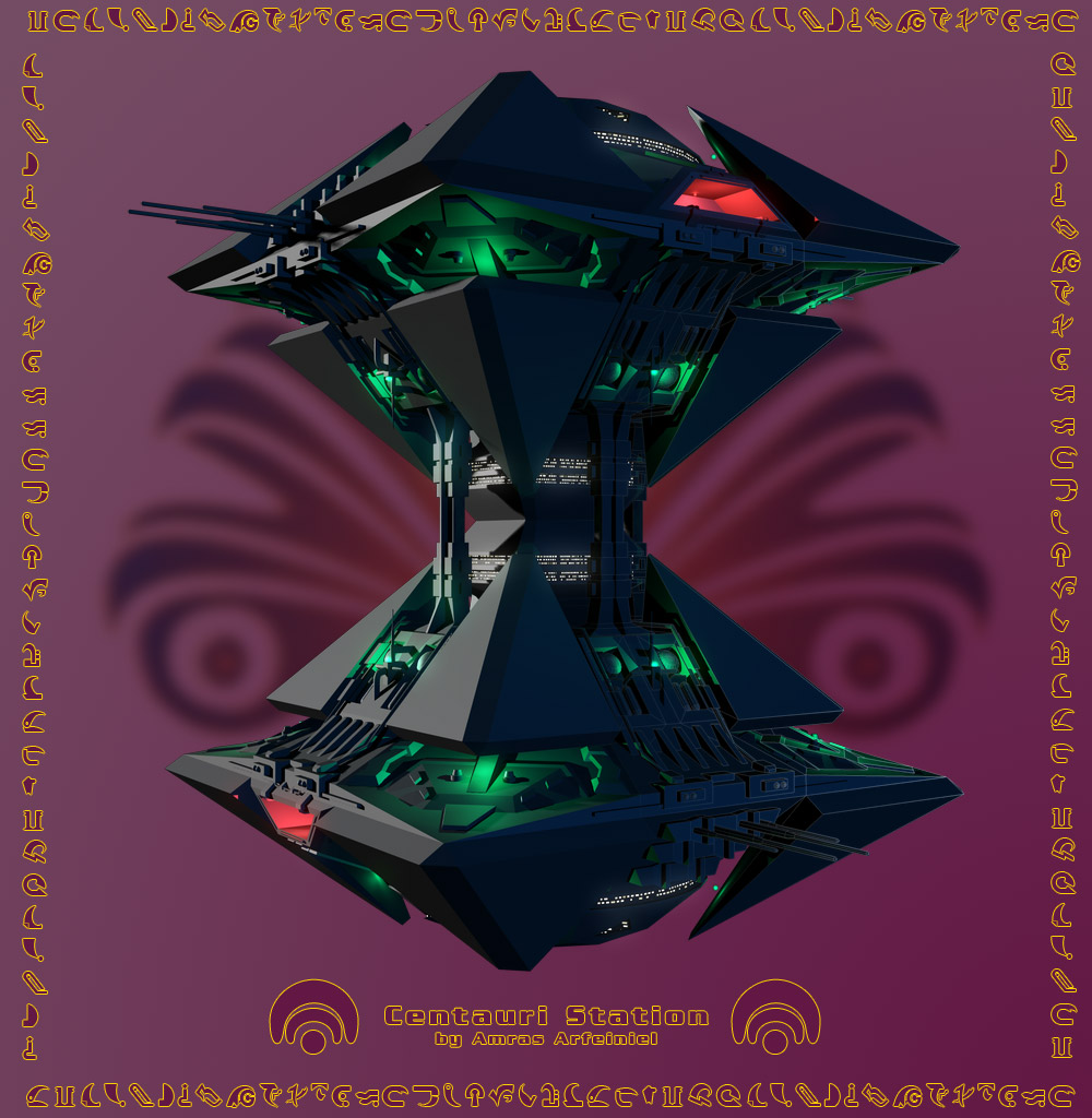 WIP Centauri station by Amras-Arfeiniel on DeviantArt