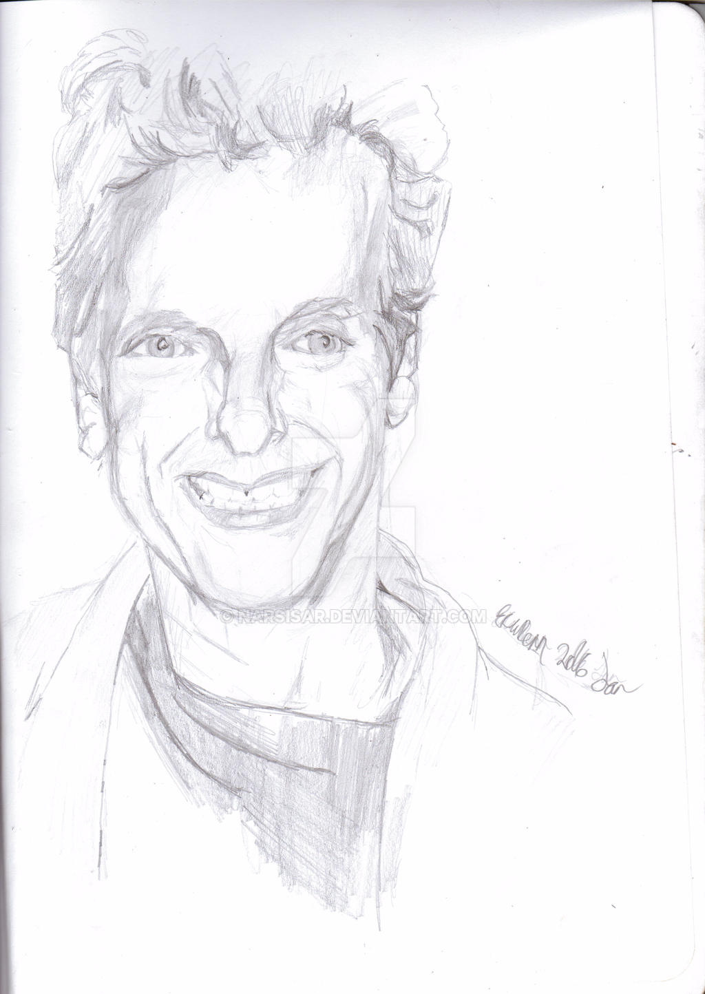 Peter Smiling Drawing 19012016 001 By Narsisar On Deviantart