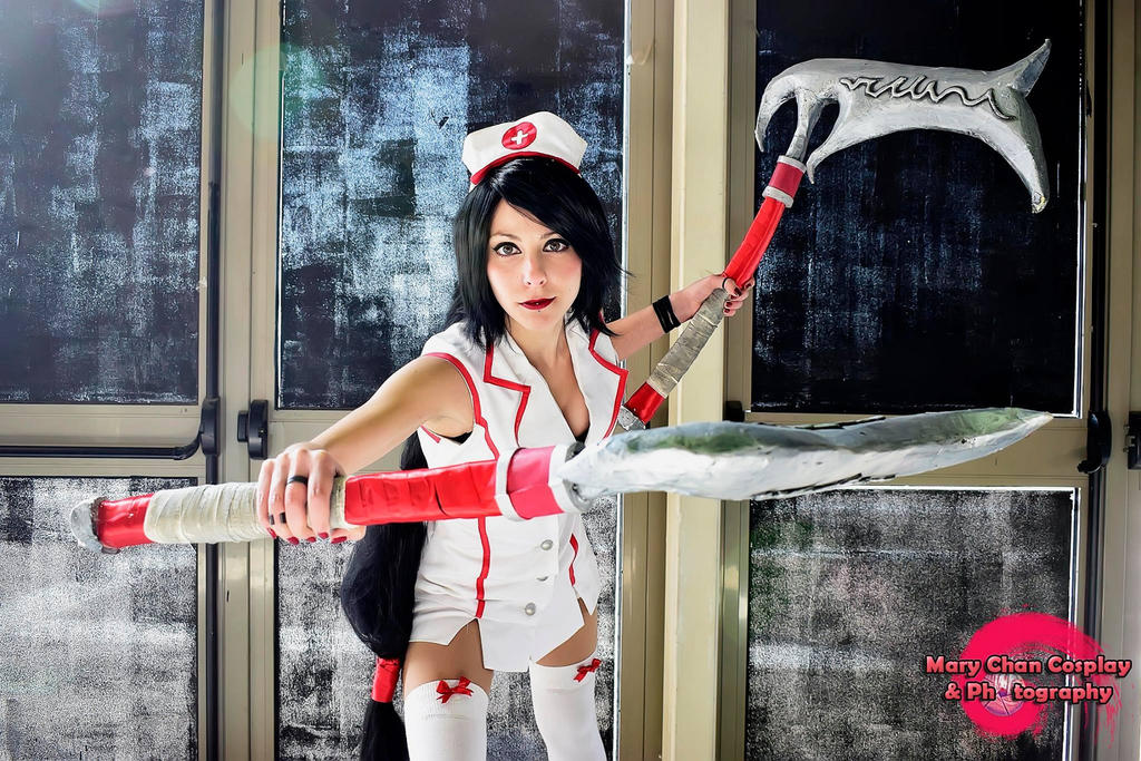 Nurse Akali League Of Legends By Darkenya On Deviantart