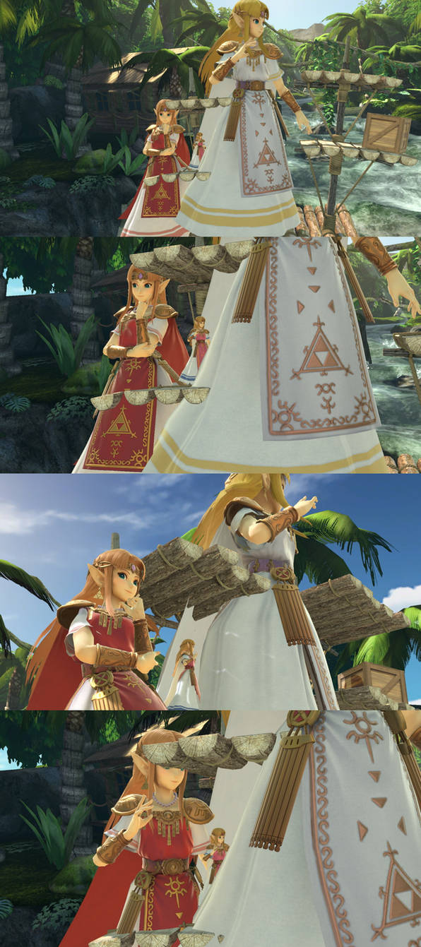 Small And Tall Zeldas By Megasize32 On Deviantart