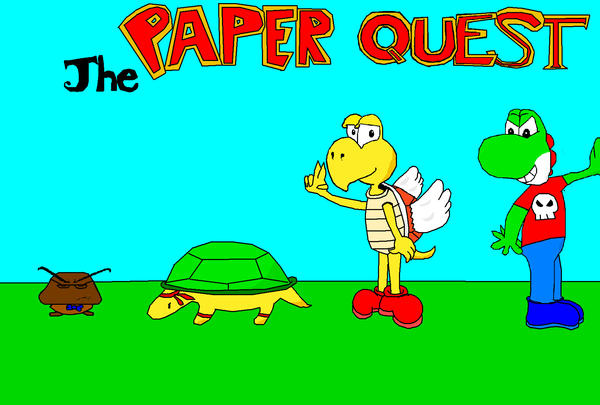The Paper Quest by flygonfan on DeviantArt
