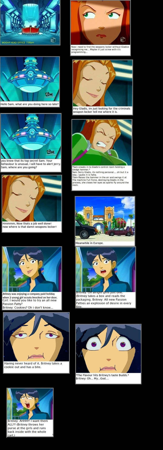 Totally Spies Comic Part 8 By Whateva09 On Deviantart