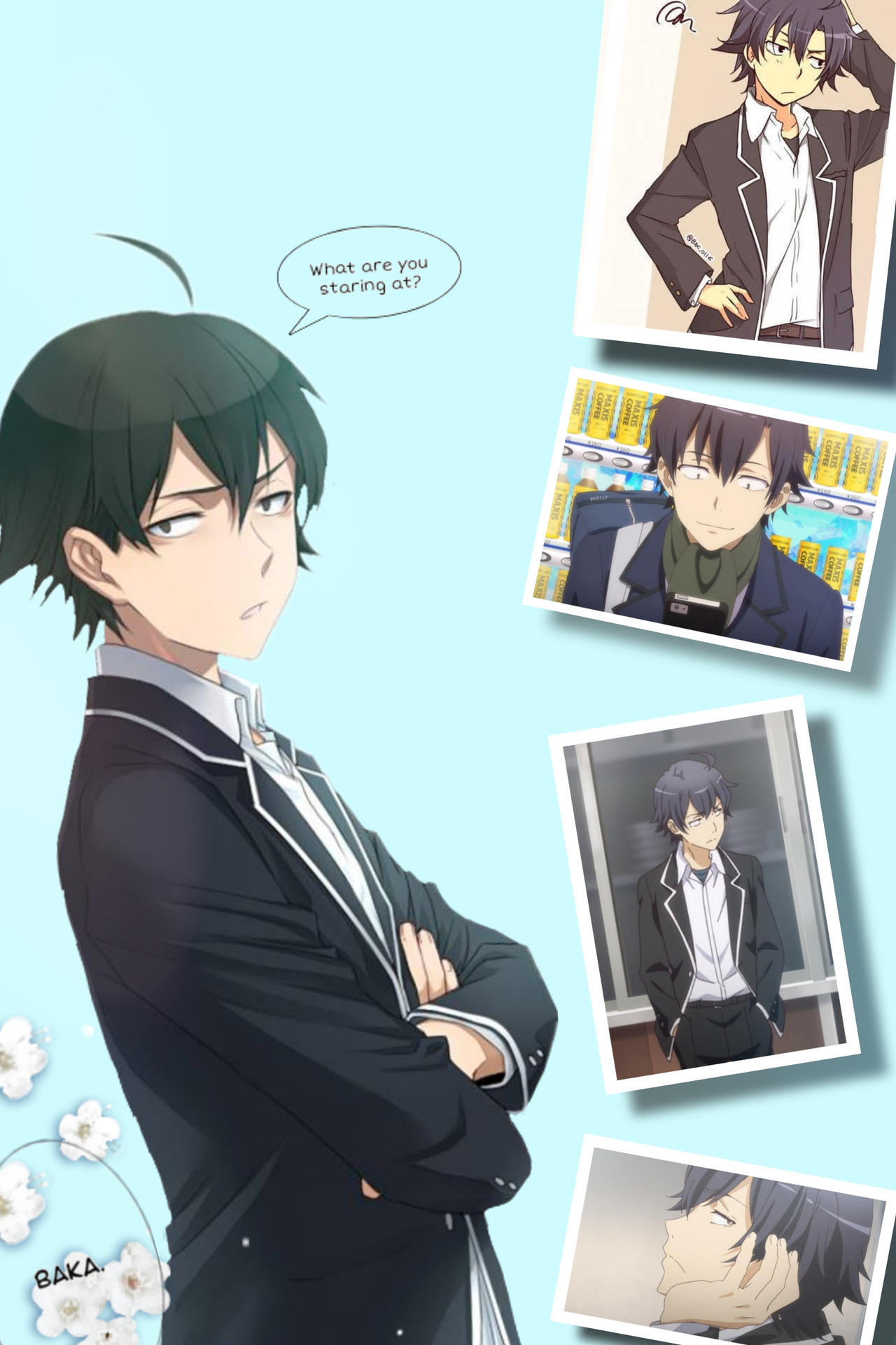 Hikigaya Hachiman (OreGairu) Wallpaper by Lukemil on DeviantArt ... Hikigaya Hachiman (OreGairu) Wallpaper by Lukemil on DeviantArt ...